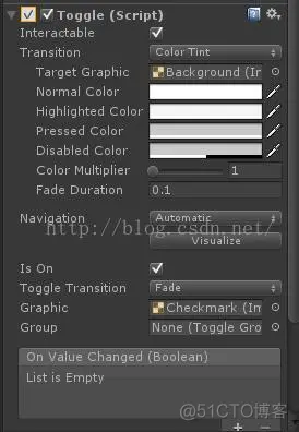 Unity UGUI基础组件：Toggle使用指南 - 格发许可优化