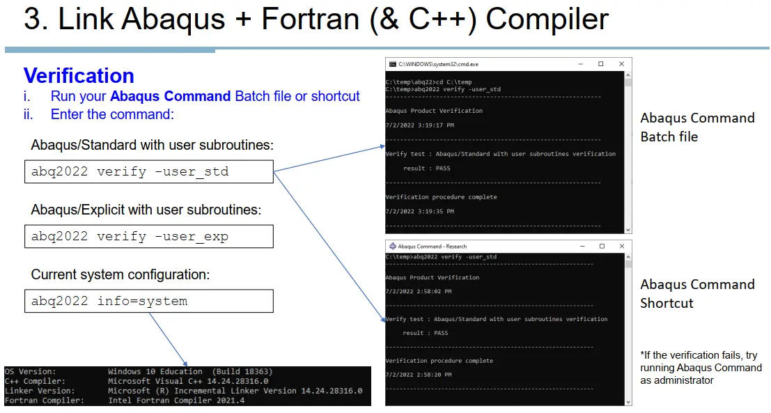 Abaqus 2022子程序关联教程（oneAPI & Visual Studio） - 格发许可优化