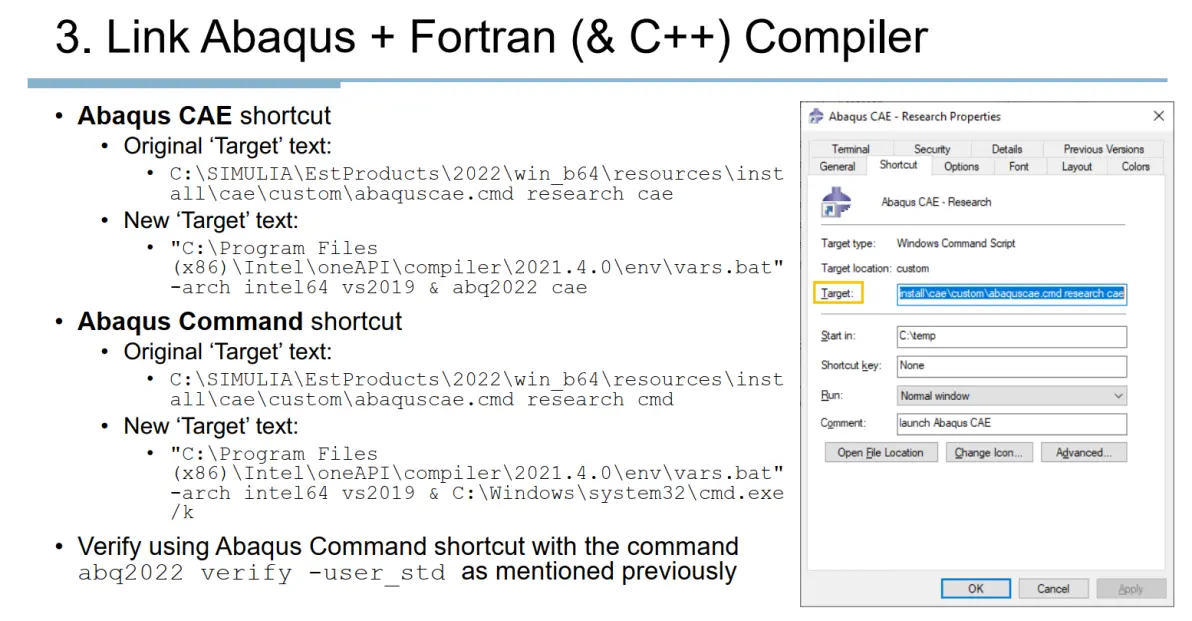 Abaqus 2022子程序关联教程（oneAPI & Visual Studio） - 格发许可优化