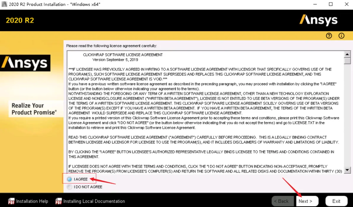 ANSYS 2020 R2及本地帮助文档详细安装教程 - 格发许可优化