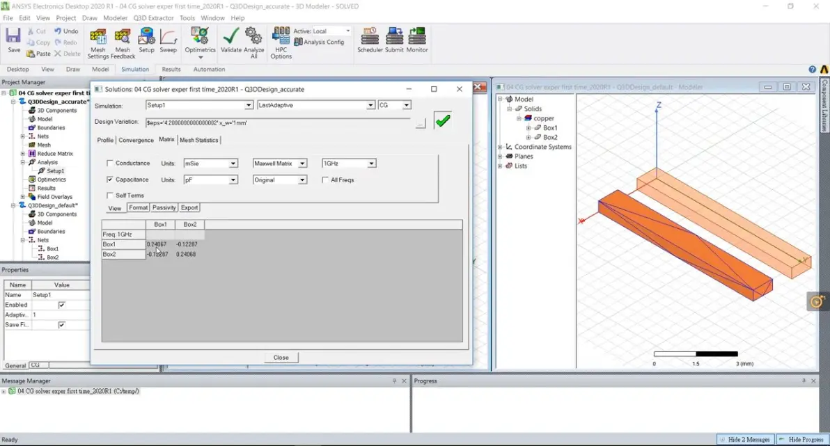 ANSYS Q3D视频教程：全面掌握仿真技能 - 格发许可优化