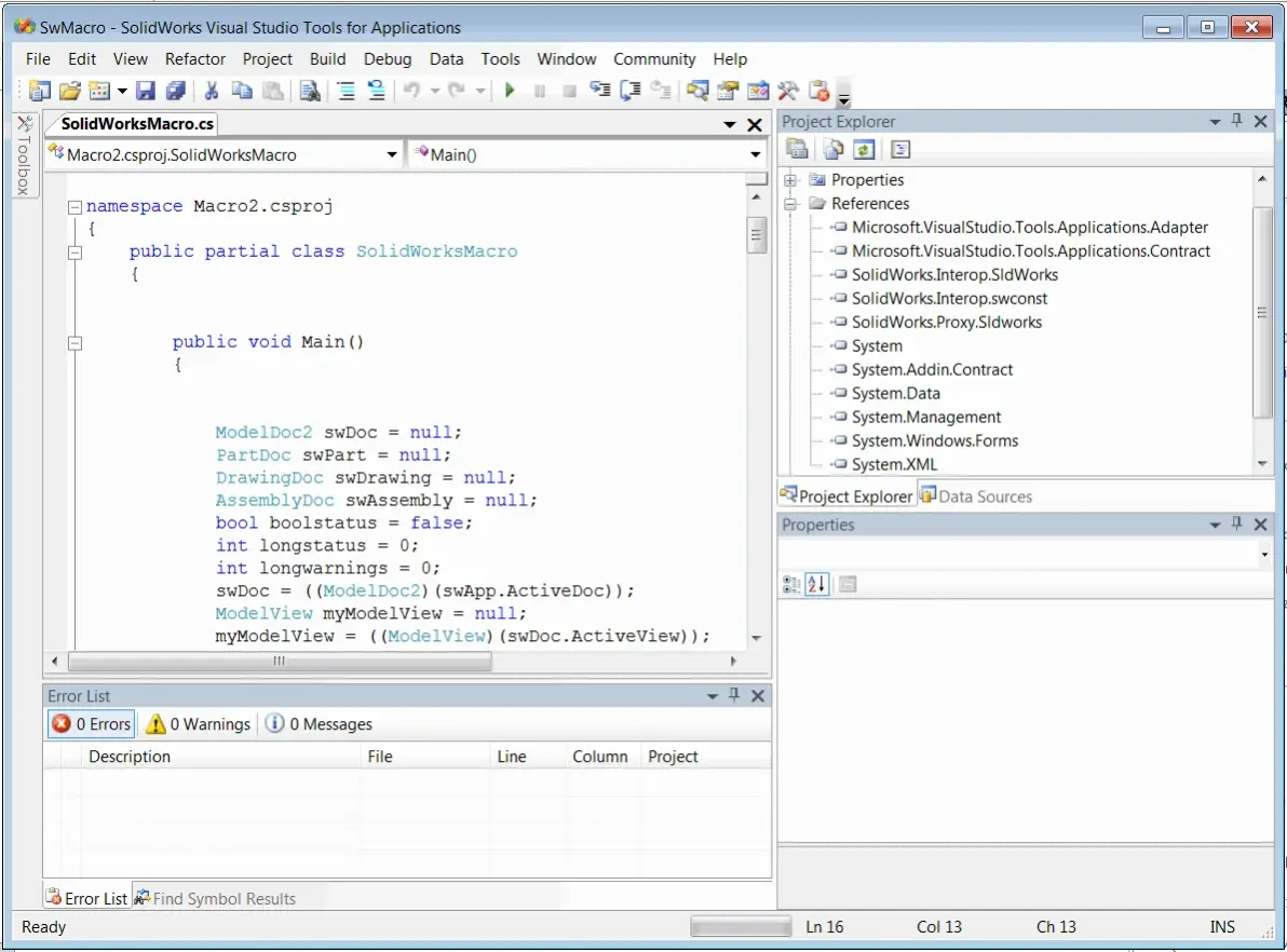 SOLIDWORKS API编程：VBA宏与VSTA宏实战应用 - 格发许可优化
