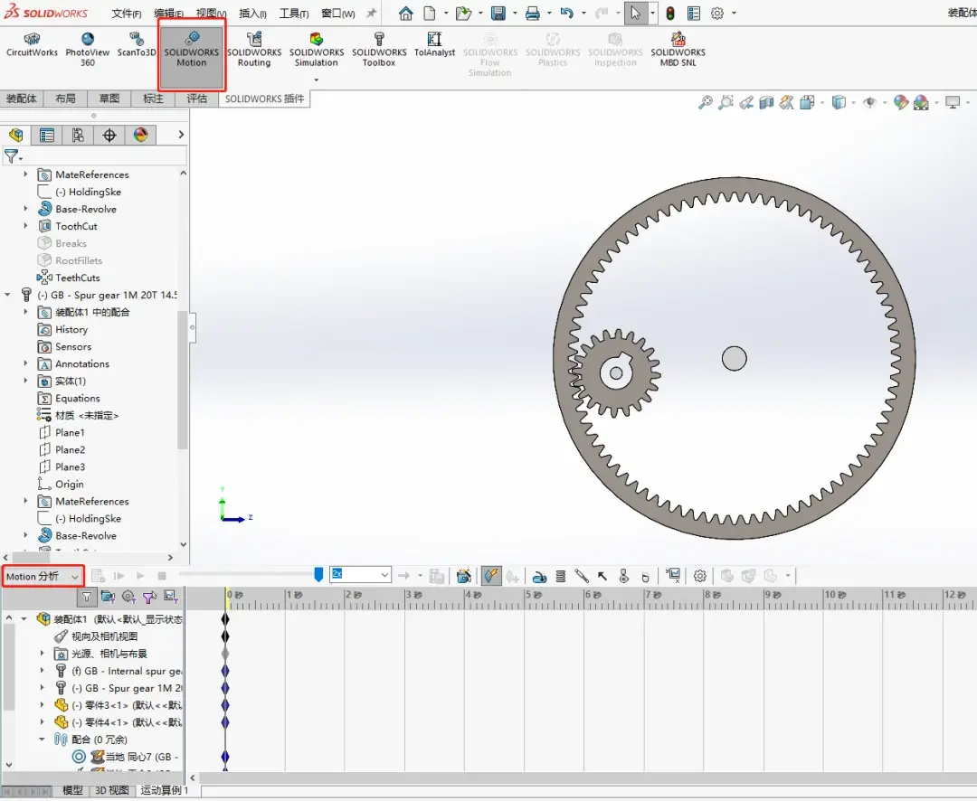 SOLIDWORKS Motion：生成零件运动轨迹图的方法 - 格发许可优化
