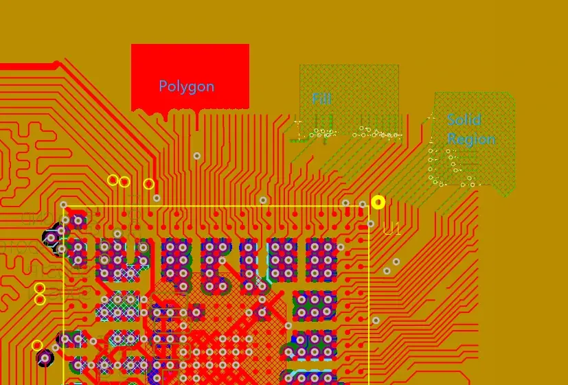 AD填充与铺铜：Fill、Polygon、Solid Region的区别与应用 - 格发许可优化
