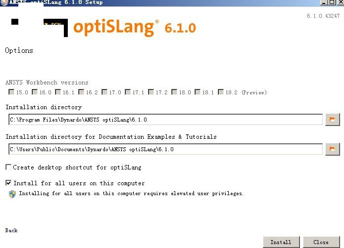 ANSYS optiSLang v6.1.0 官方安装免费版(附安装步骤) - 格发许可优化