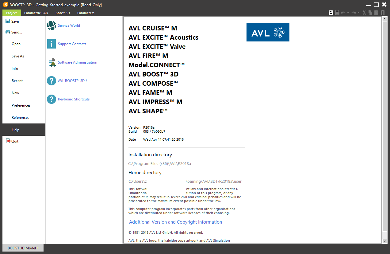AVL Simulation Suite 2018a 免费特别版(附破解文件+安装教程) 64位 - 格发许可优化