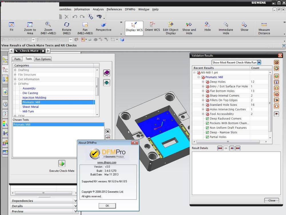 Geometric DFMPro 4.5 for UG NX 11.0 64位 特别版(附安装教程) - 格发许可优化