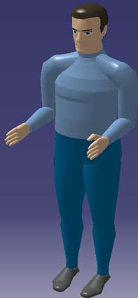 在Catia中建立人体模型的实用教程 - 格发许可优化