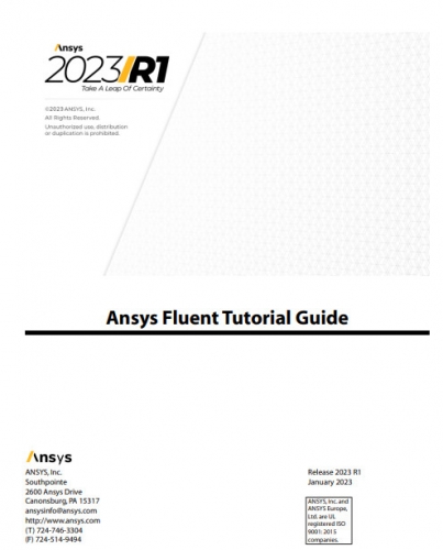 Fluent 2023官方帮助文档+中文手册，完整PDF版 - 格发许可优化
