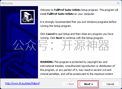 Fullprof 2023：安装指导手册 - 格发许可优化