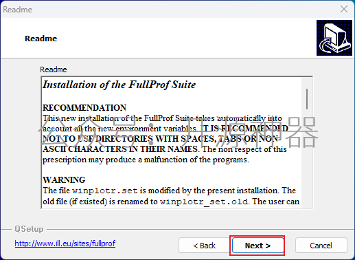 Fullprof 2023：安装指导手册 - 格发许可优化