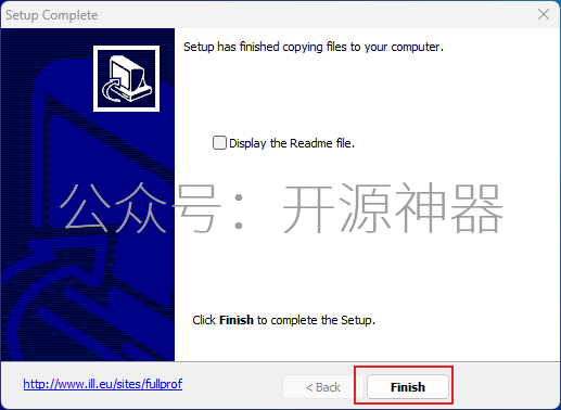 Fullprof 2023：安装指导手册 - 格发许可优化